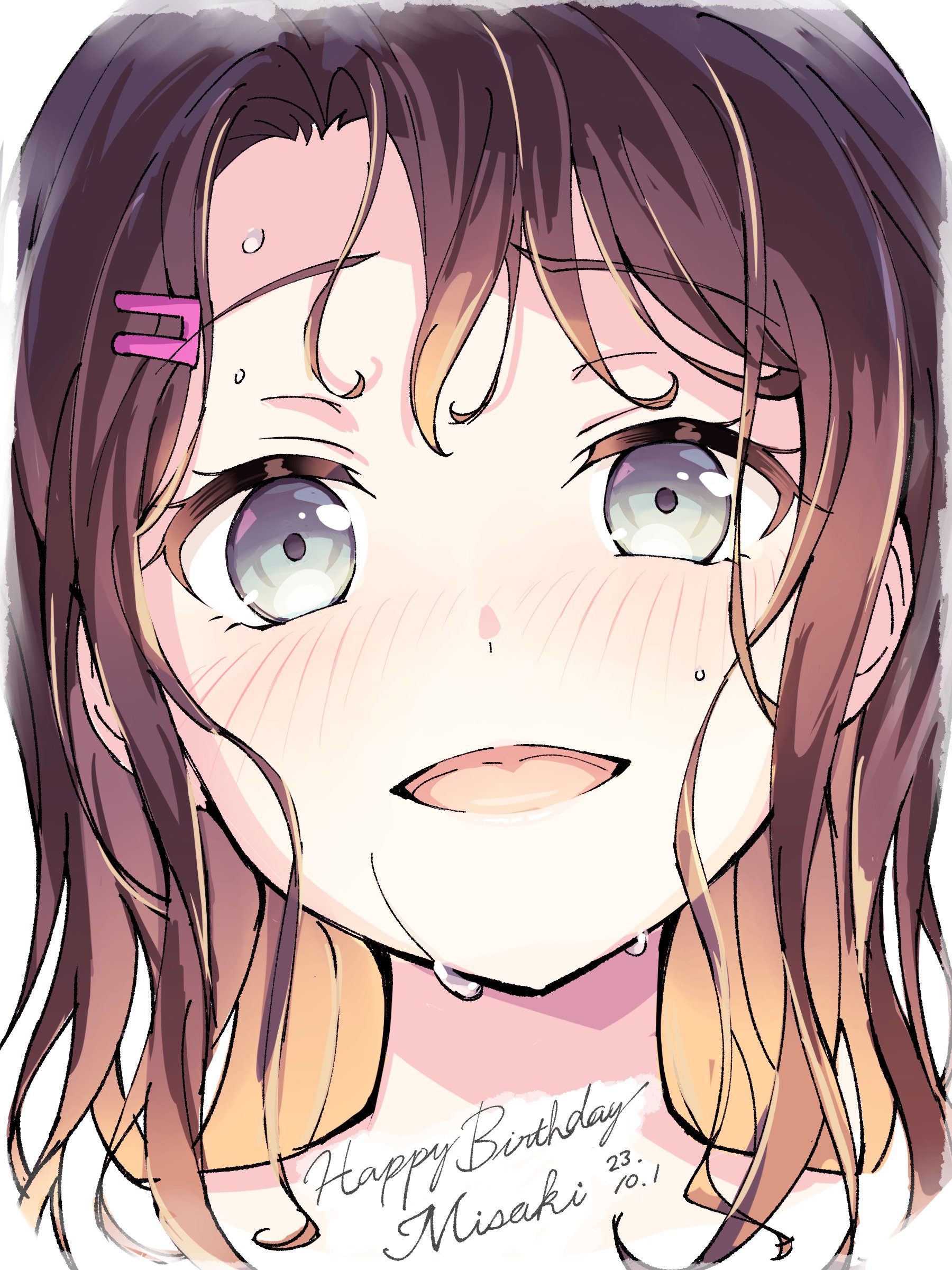 nobusawa osamu bang dream! okusawa misaki wet | #1156074 | yande.re